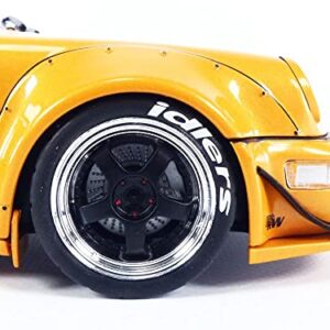 Solido S1807501 1:18 2011 RWB 964-Orange Porsche Collectible Miniature car, Orange