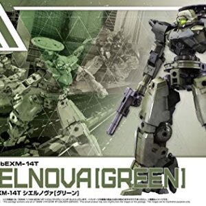 Bandai Hobby 30MM bEXM-14T Sierra Nova (Green) 1/144 Scale Color-Coded Plastic Model