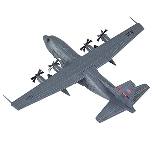 HANGHANG 1/200 Scale C 130 Model Plane Diecast Military Airplanes Metal Fighter Jet Models Model for Commemorate Collection or Gifts