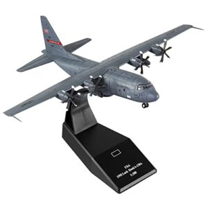 HANGHANG 1/200 Scale C 130 Model Plane Diecast Military Airplanes Metal Fighter Jet Models Model for Commemorate Collection or Gifts