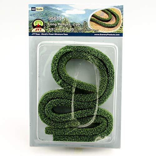 Long Hedges 3/8''x 1/2''x 20'' HO-scale 2/pk