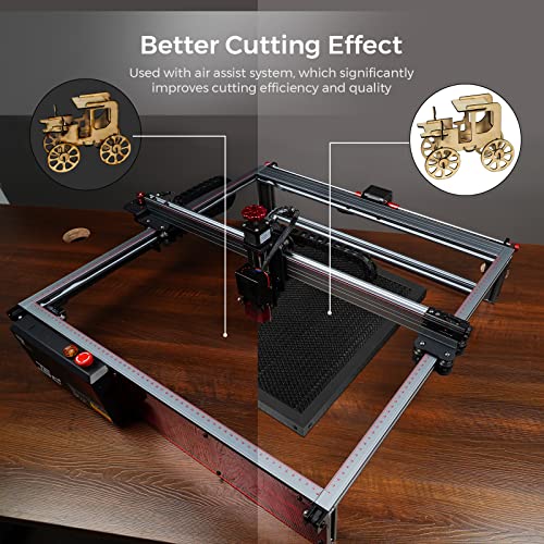 Twotrees Laser Cutter Honeycomb Working Panel Set,15.7x15.7x0.87 inch Honeycomb Laser Bed for CO2 or Diode Laser Engraver Cutting Machine,Honeycomb Working Table with Aluminum Plate