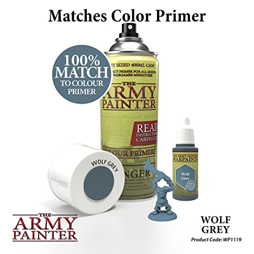 THE ARMY PAINTER APS Warpaints: Wolf Grey (18ml. /0.6Oz.)