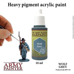 THE ARMY PAINTER APS Warpaints: Wolf Grey (18ml. /0.6Oz.)