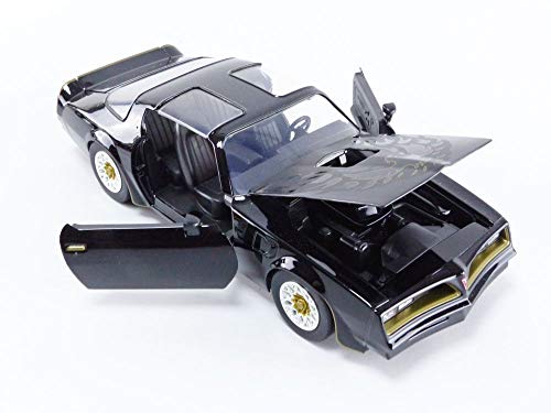 Jada Toys Fast & Furious 1:24 1977 Pontiac Firebird Die-cast Car, Toys for Kids and Adults, Black