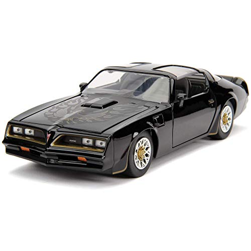 Jada Toys Fast & Furious 1:24 1977 Pontiac Firebird Die-cast Car, Toys for Kids and Adults, Black