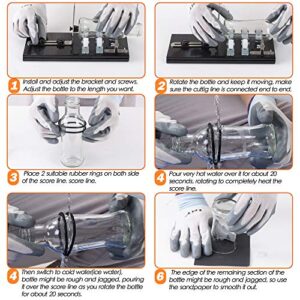 IMT Professional Bottle Cutter, Glass Cutter Wine Bottle Cutting Tool Kit