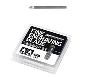 tamiya fine engraving blade 0.5mm tam74138 knives/blades