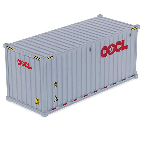 20' Dry Goods Sea Container OOCL White Transport Series 1/50 Model by Diecast Masters 91025 B