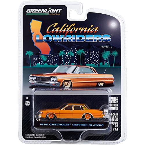 Greenlight 63030-F California Lowriders Series 2 - 1990 Chevrolet Caprice Classic with Continental Kit 1:64 Scale Diecast