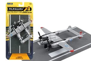 daron worldwide trading runway24 p38j vehicle, silver