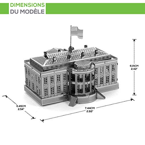 Fascinations Metal Earth White House 3D Metal Model Kit