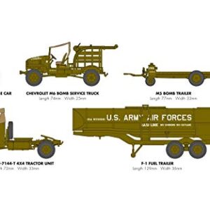 Airfix WWII USAAF 8th Air Force Bomber Resupply 1:72 Military Plastic Model Kit