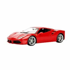 ferrari burago 1/18 scale diecast – 18-16008 488 gtb rosso red