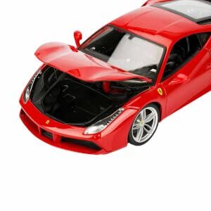 Ferrari Burago 1/18 Scale Diecast - 18-16008 488 GTB Rosso red