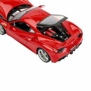 Ferrari Burago 1/18 Scale Diecast - 18-16008 488 GTB Rosso red