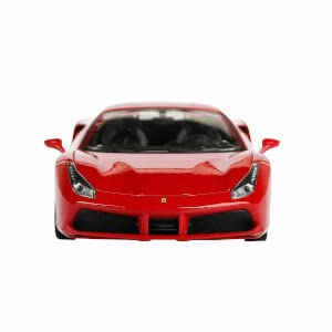 Ferrari Burago 1/18 Scale Diecast - 18-16008 488 GTB Rosso red