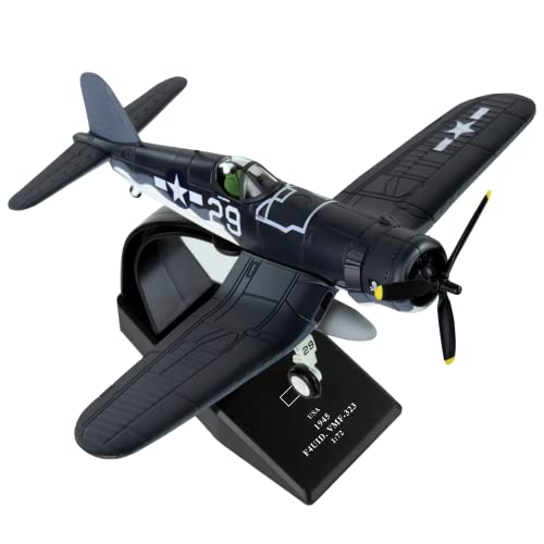 HANGHANG 1/72 F4U-1 Fighter Military Model Diecast Plane Model for Collection or Gift