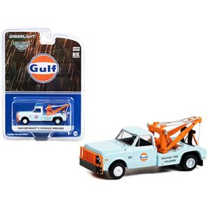 greenlight 1:64 1969 chevrolet c-30 dually wrecker gulf hobby exclusive