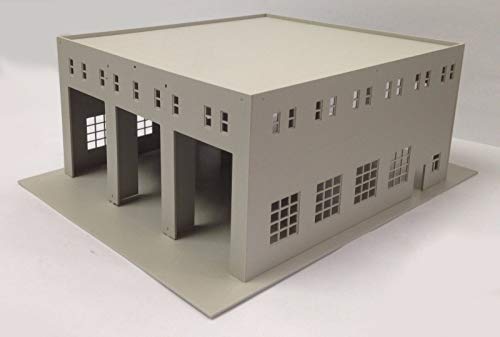 Outland Models Railway Layout Model Train Engine House (3 Stall) HO Scale 1:87