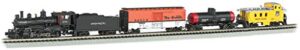 bachmann trains – whistle-stop special dcc sound value ready to run electric train set – n scale , black