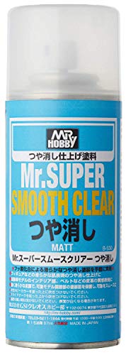 GSI Creos Bandai Gundam Mr. Super Smooth Clear Matt Flat Spray (B530)