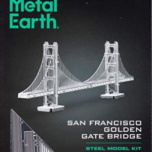 Fascinations Metal Earth San Francisco Golden Gate Bridge 3D Metal Model Kit