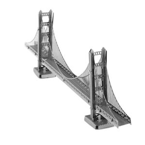 Fascinations Metal Earth San Francisco Golden Gate Bridge 3D Metal Model Kit