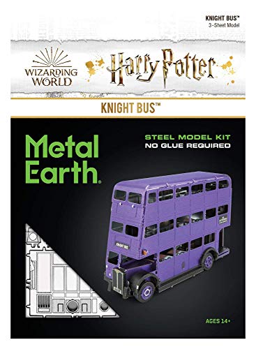 Metal Earth Harry Potter Knight Bus 3D Metal Model Kit Fascinations