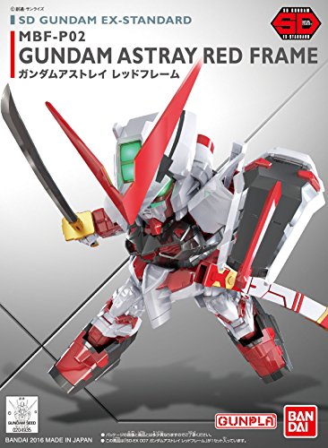 Bandai Hobby SD EX-Standard 007 Astray Red Frame "Gundam Seed Astray" Building Kit