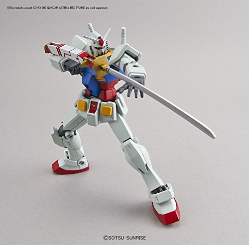 Bandai Hobby SD EX-Standard 007 Astray Red Frame "Gundam Seed Astray" Building Kit