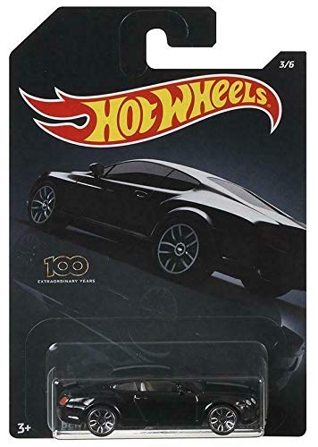 Hot Wheels 1:64 Scale Black Bentley Continental Supersports 3/6 Diecast Model Car