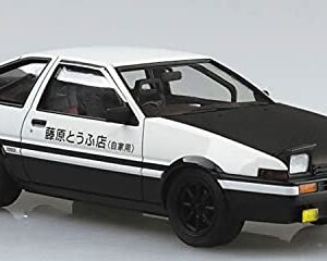 Aoshima Initial D No.6 Takumi Fujihara, AE86 Toreno, Volume 37 Specifications, 1/24 Scale Scale, Plastic Model Building Kit # 5961