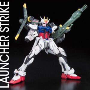 Bandai Hobby RG #6 Skygrasper with Launcher/Sword Pack Gudnam Seed Model Kit (1/144 Scale)