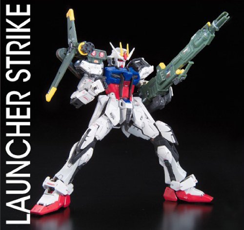 Bandai Hobby RG #6 Skygrasper with Launcher/Sword Pack Gudnam Seed Model Kit (1/144 Scale)