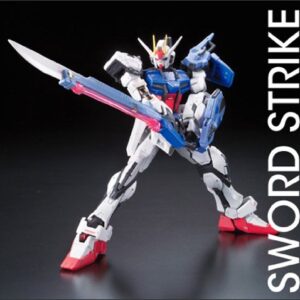 Bandai Hobby RG #6 Skygrasper with Launcher/Sword Pack Gudnam Seed Model Kit (1/144 Scale)