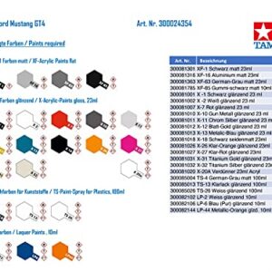 TAMIYA 24354 1/24 Ford Mustang GT4