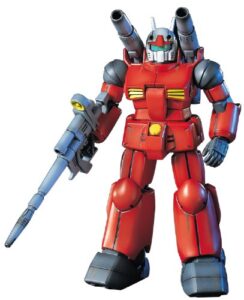 bandai hobby hguc 1/144 #1 rx-77-2 gun cannon mobile suit gundam model kit