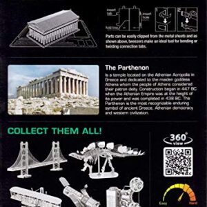 Metal Earth Parthenon 3D Metal Model Kit Fascinations