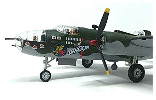 Atlantis B-25 Mitchell WWII Bomber Plastic Model Kit 1/64 Toy and Hobby