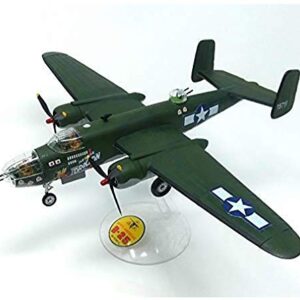 Atlantis B-25 Mitchell WWII Bomber Plastic Model Kit 1/64 Toy and Hobby