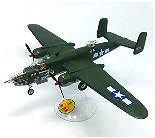 Atlantis B-25 Mitchell WWII Bomber Plastic Model Kit 1/64 Toy and Hobby