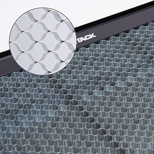 ATOMSTACK Laser Cutter Honeycomb Work Panel 380x284x20mm for CO2 or Diode Laser Engraver Cutting Machine, Black