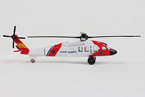 Daron Worldwide Trading Runway24 Coast Guard Helicopter, Black, Red