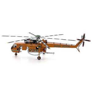 Metal Earth Premium Series S-64 Skycrane 3D Metal Model Kit Fascinations