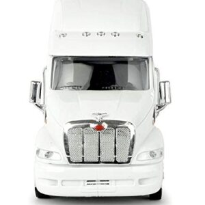 New Ray Toys New 1:32 NEWRAY Truck & Trailer Collection - Peterbilt 387 Trailer SEMI Plain White Diecast Model