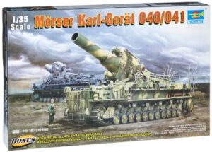 trumpeter 1/35 morser karl great 040/041 german gun