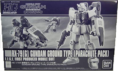 P-BANDAI HGUC RX-79 [G] Gundam Ground Type Parachute Pack HG 1/144 Model Kit