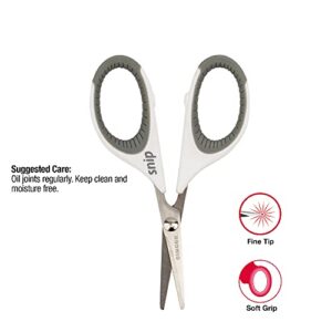 SINGER 4" Mini Detail Craft Scissors with Comfort Grip