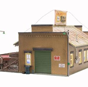 Woodland Scenics BR5845 O Scale Deuce's Bike Shop Kit